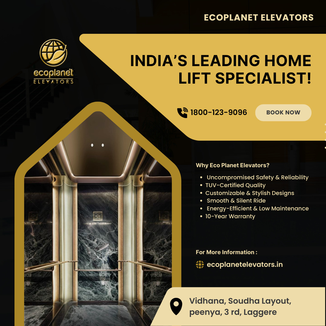 Elevate Your Home with Eco Planet Elevators – India’s Leading Home Lift ...